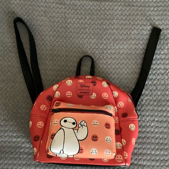 Loungefly | Bags | Loungefly Disney Big Hero 6 Baymax Faces Mini ...